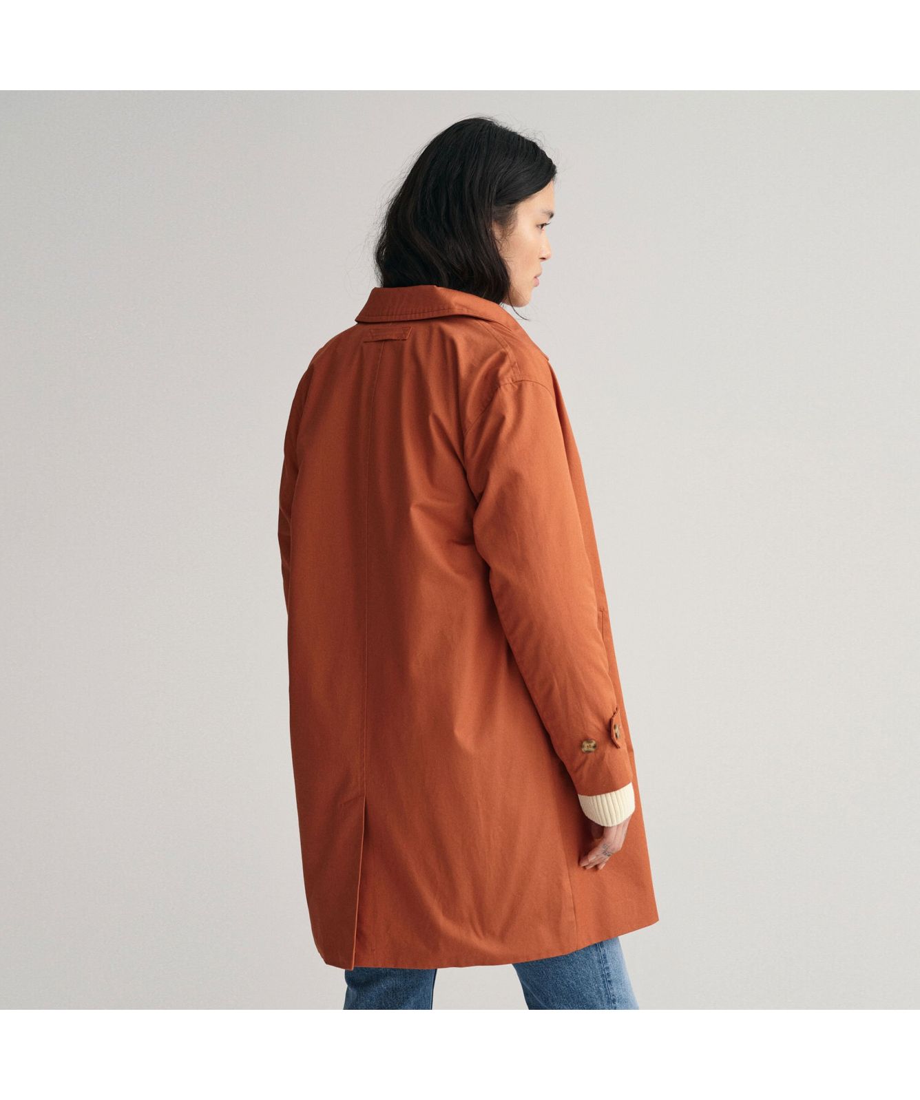 GANT Car Coat Sand, Navy, Rust at kular fashion