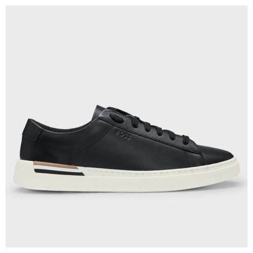 BOSS Men's Clint Tennis Trainers | Black - CLINT_TENN_LTT - 50502885