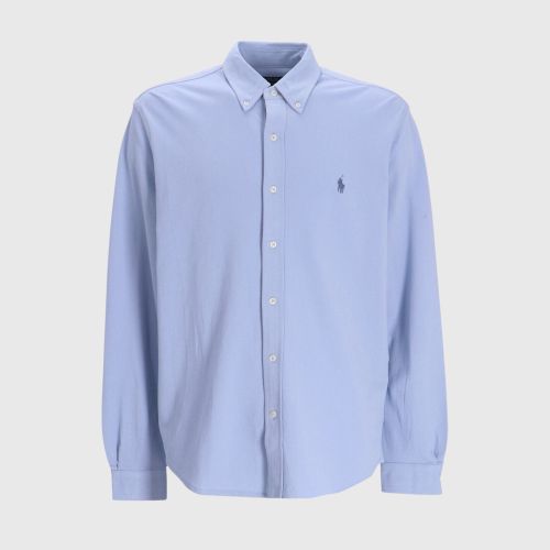 Polo Ralph Lauren Long Sleeves Featherweight Mesh Shirt | green ...