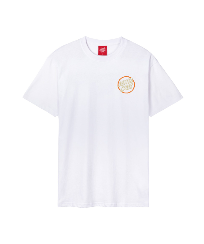 Santa Cruz Breaker Chek Opus Dot T-Shirt | Blue - SCA-TEE-10614, White ...