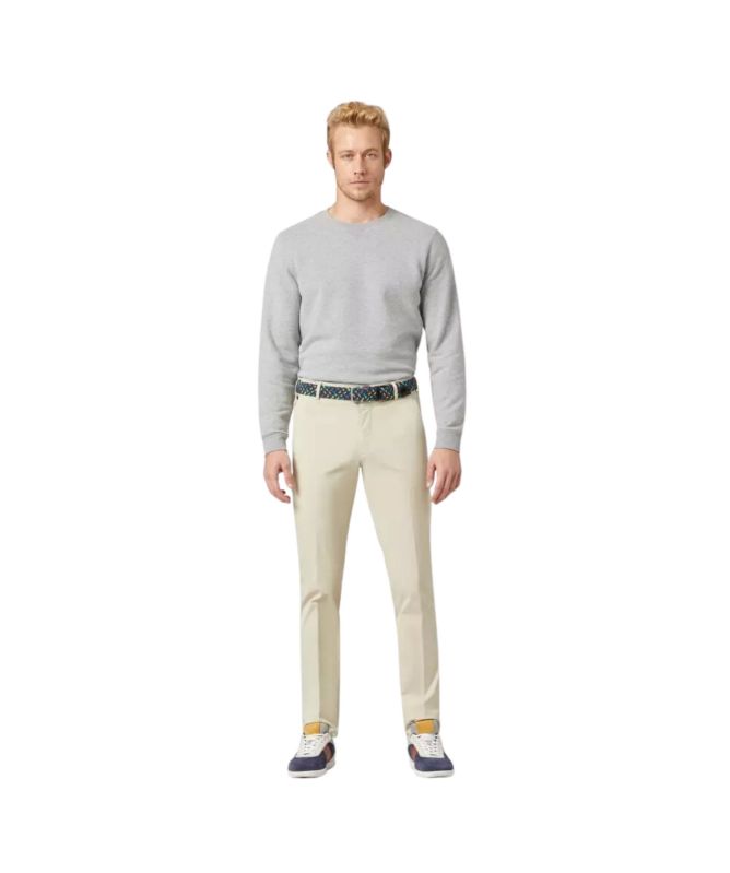 Meyer Men's Roma Chinos | Cream - 9-3001/32