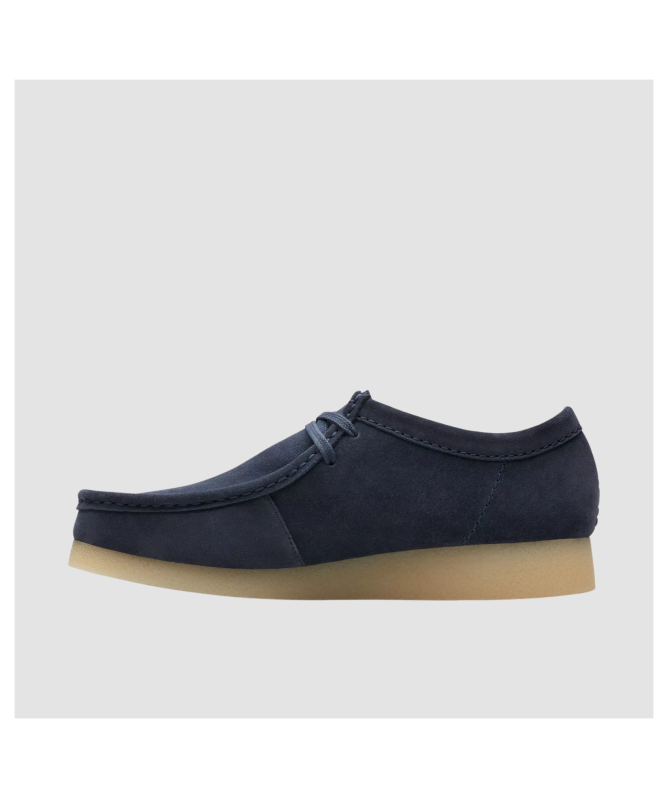 Clarks Originals Men s Wallabee EVO Suede Navy 26178234