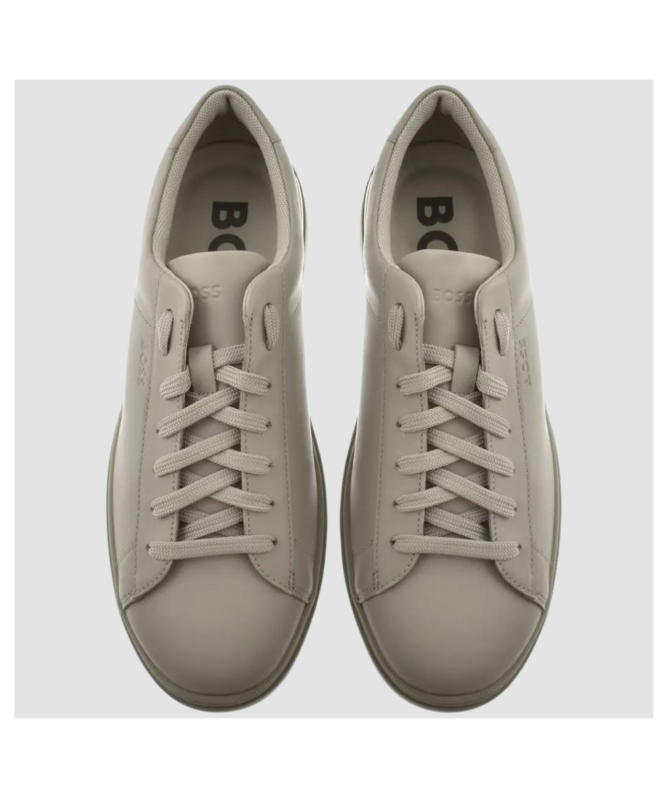 BOSS Men's Clint Tennis Trainers | Navy or Grey CLINT_TENN_LTT - 50502885