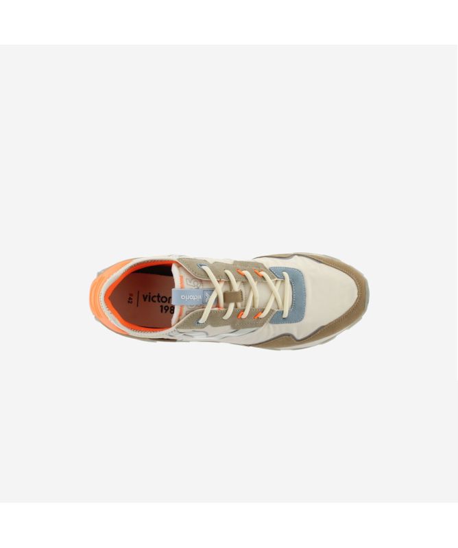 Victoria Wing Point Men's Trainers | Beige - 8803109