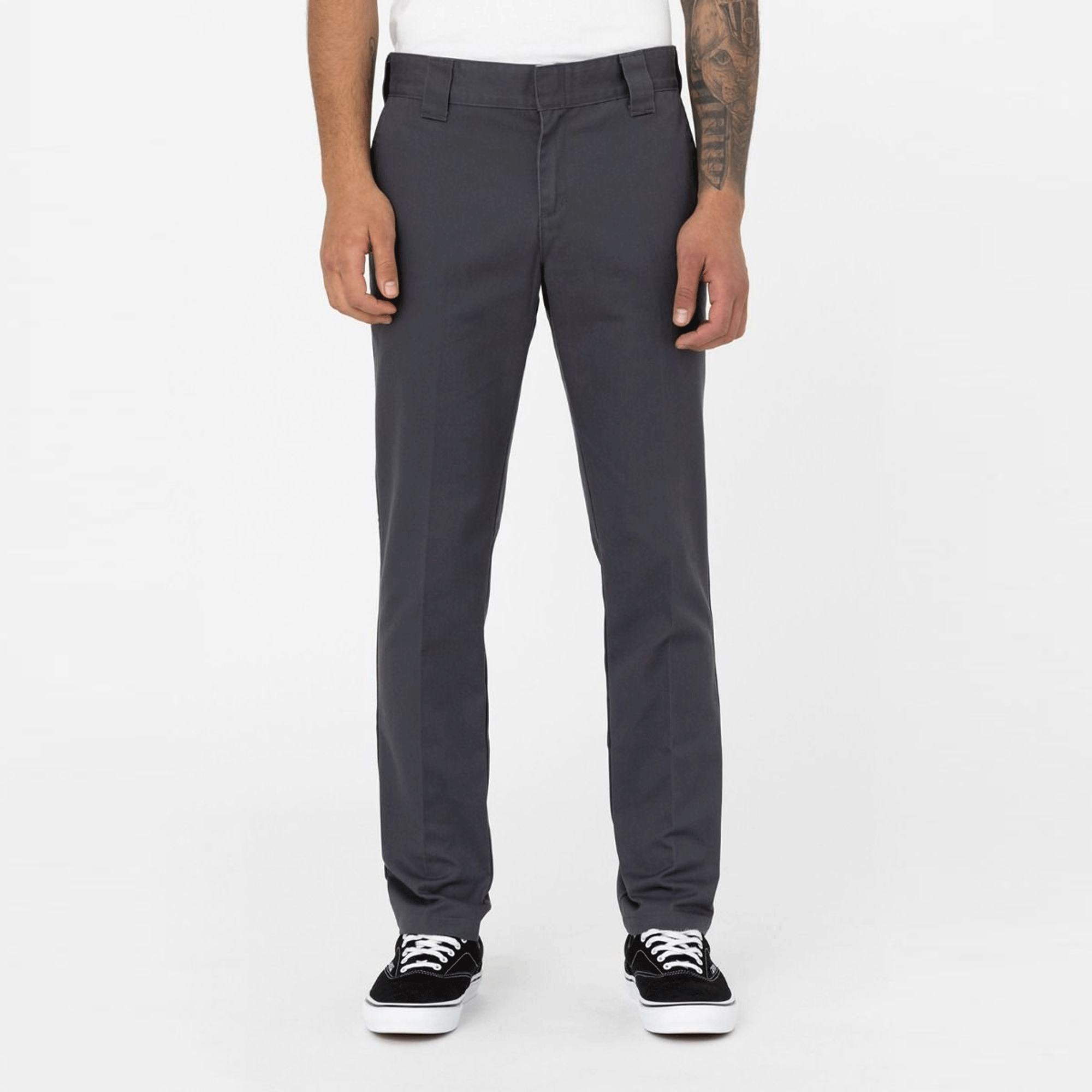 Dickies 872 Men's Slim Fit Work Trousers | Charcoal - DK0A4XK8CH01