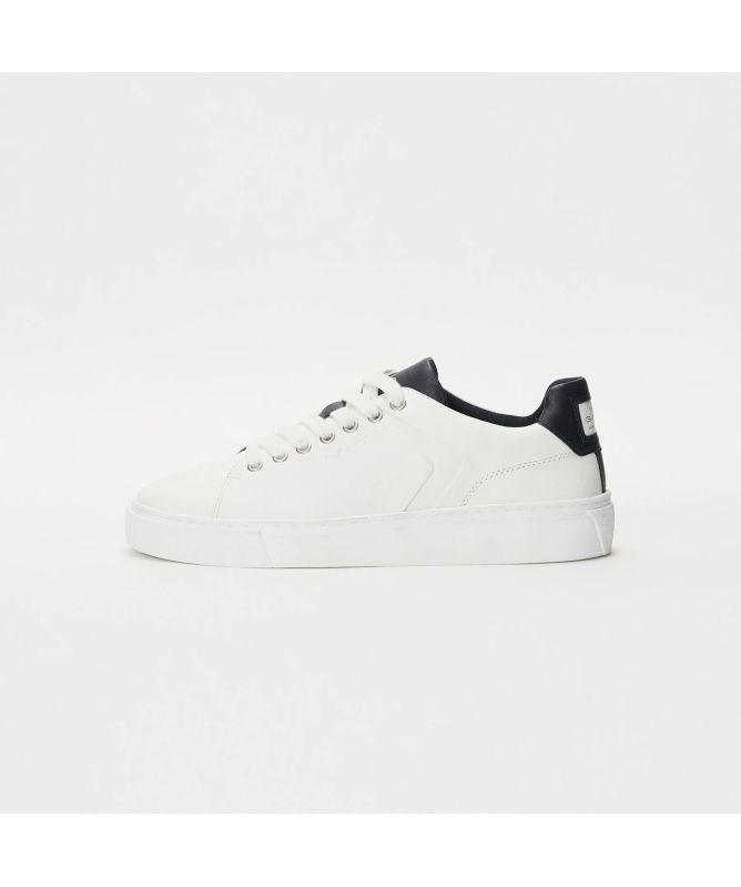 GANT Mc Julien Leather Shoes | White/Navy - 30631891