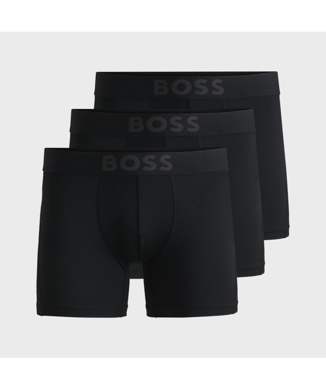Boss 3pk Active Boxer Brief | Black-50517814-001 -kular fashion