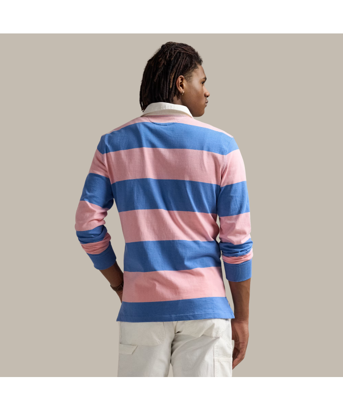 Polo Ralph Lauren The Iconic Rugby Shirt | Pink - 710900566018 | Kular ...