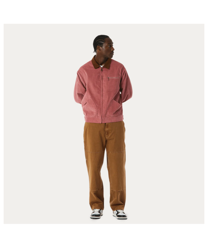 HUF Unisex Corduroy Trucker Jacket | Rose - JK00392-DSTR | Kular Fashion