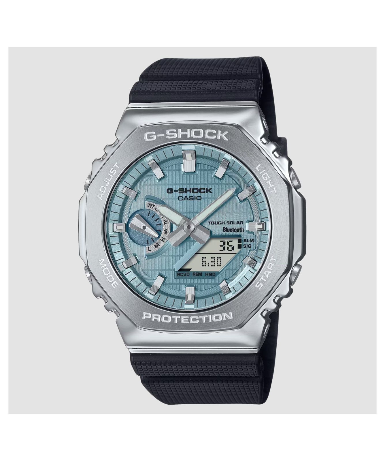 Men's CASIO G-Shock Watch - Silver/Blue | Kular Fashion