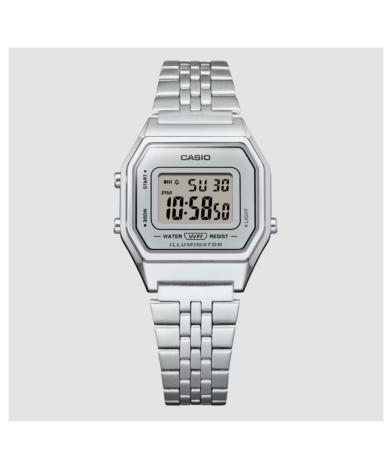 Men's CASIO Digital Watch - Silver | Kular Fashion
