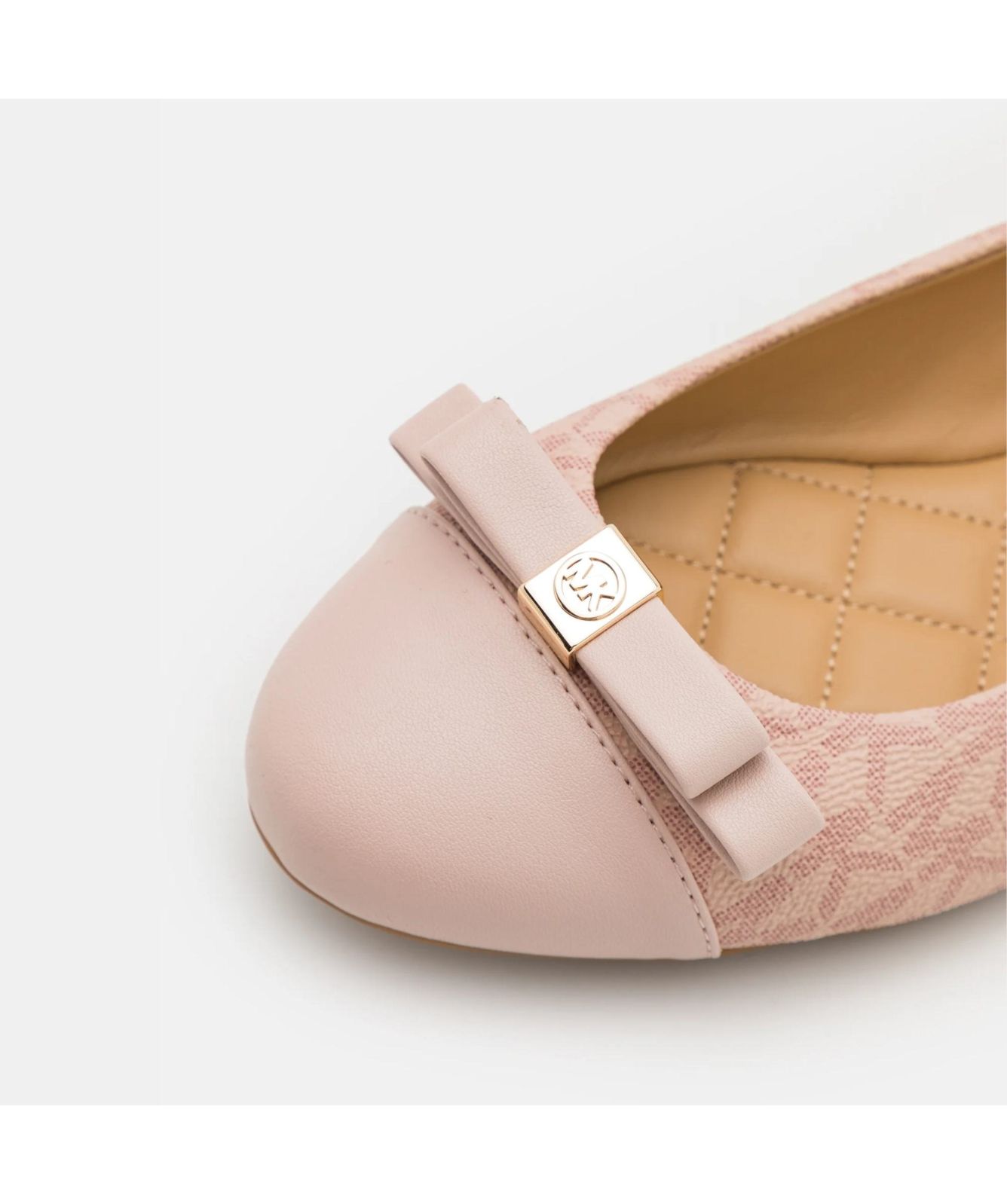 Michael Kors Ladies Andrea Ballet Shoes | pink-40R3ANFP1B-brown