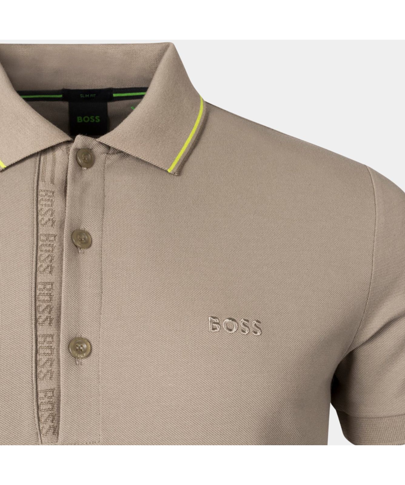 Boss Paule 4 Polo T-Shirt | Tan-50469391-334-sky blue-498 -kular fashion
