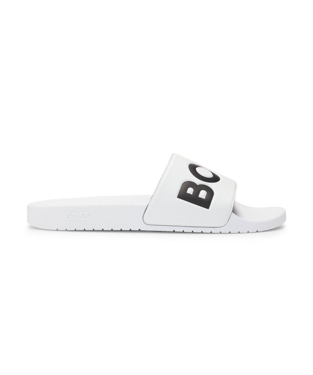 Boss Large Logo Aryeh Slider | White - 50536835-101 | Kular Fashion