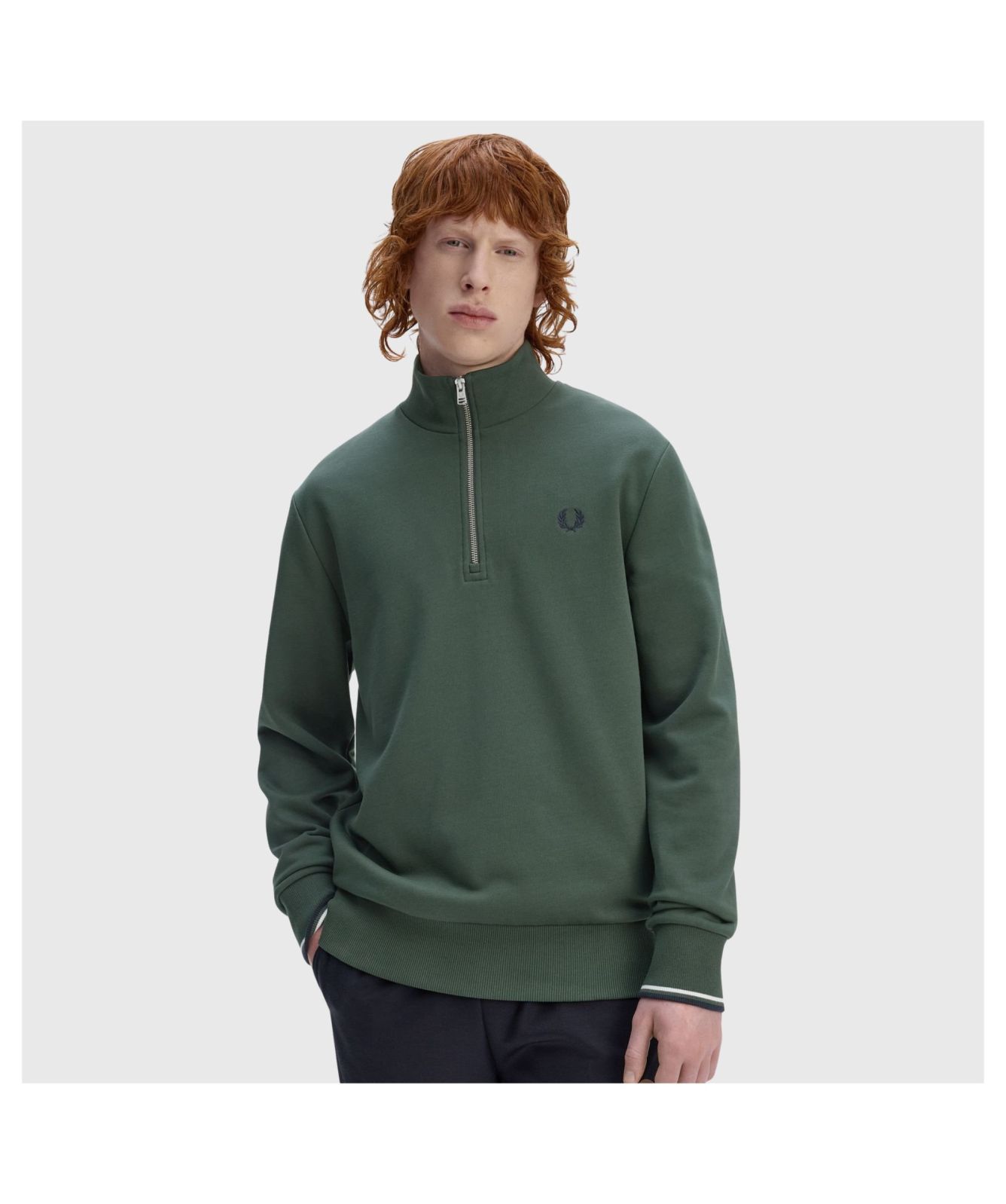 Fred Perry Half Zip Sweatshirt | Kular Fashion