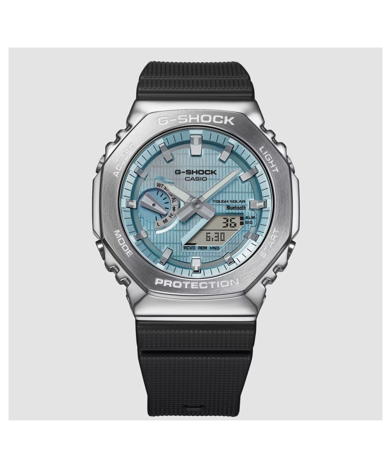 Men's CASIO G-Shock Watch - Silver/Blue | Kular Fashion