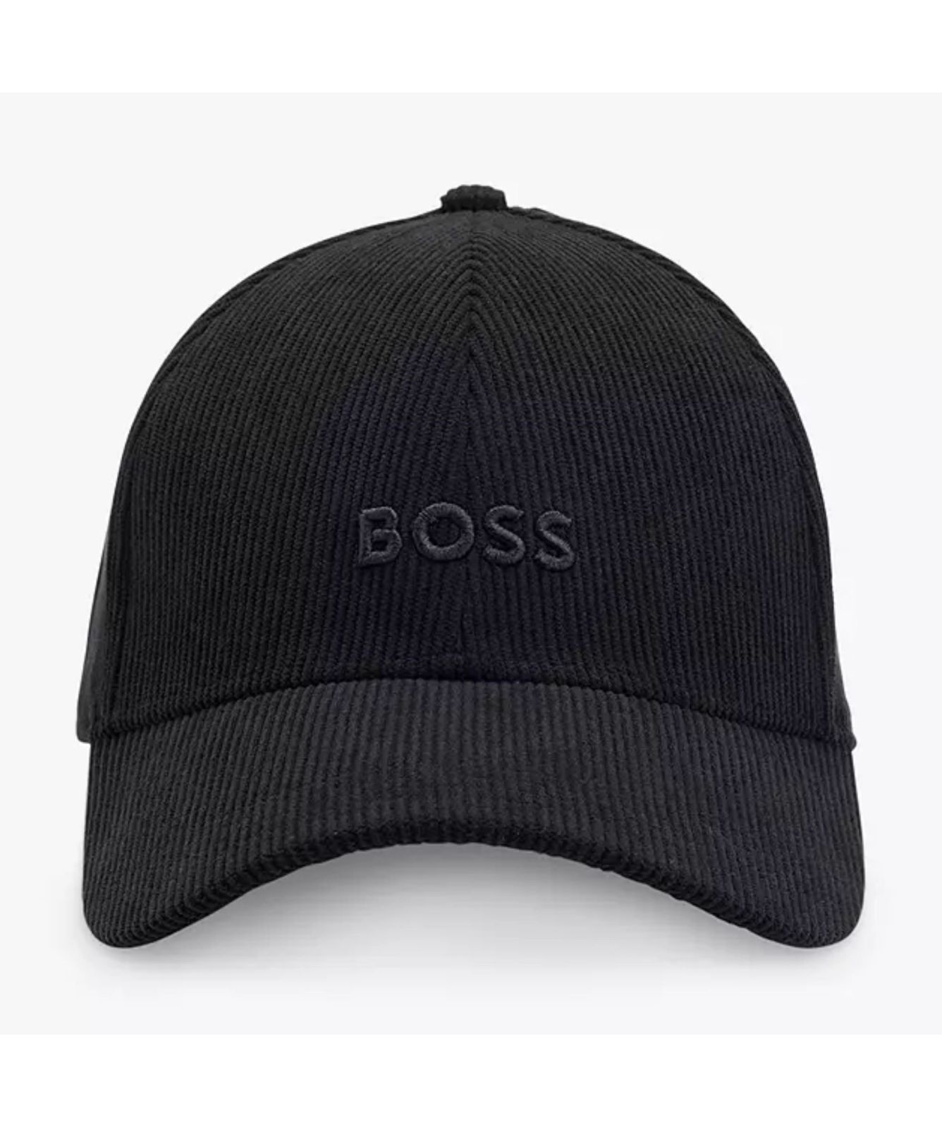 BOSS Derrel Cord Peak Cap | Black - 50524619