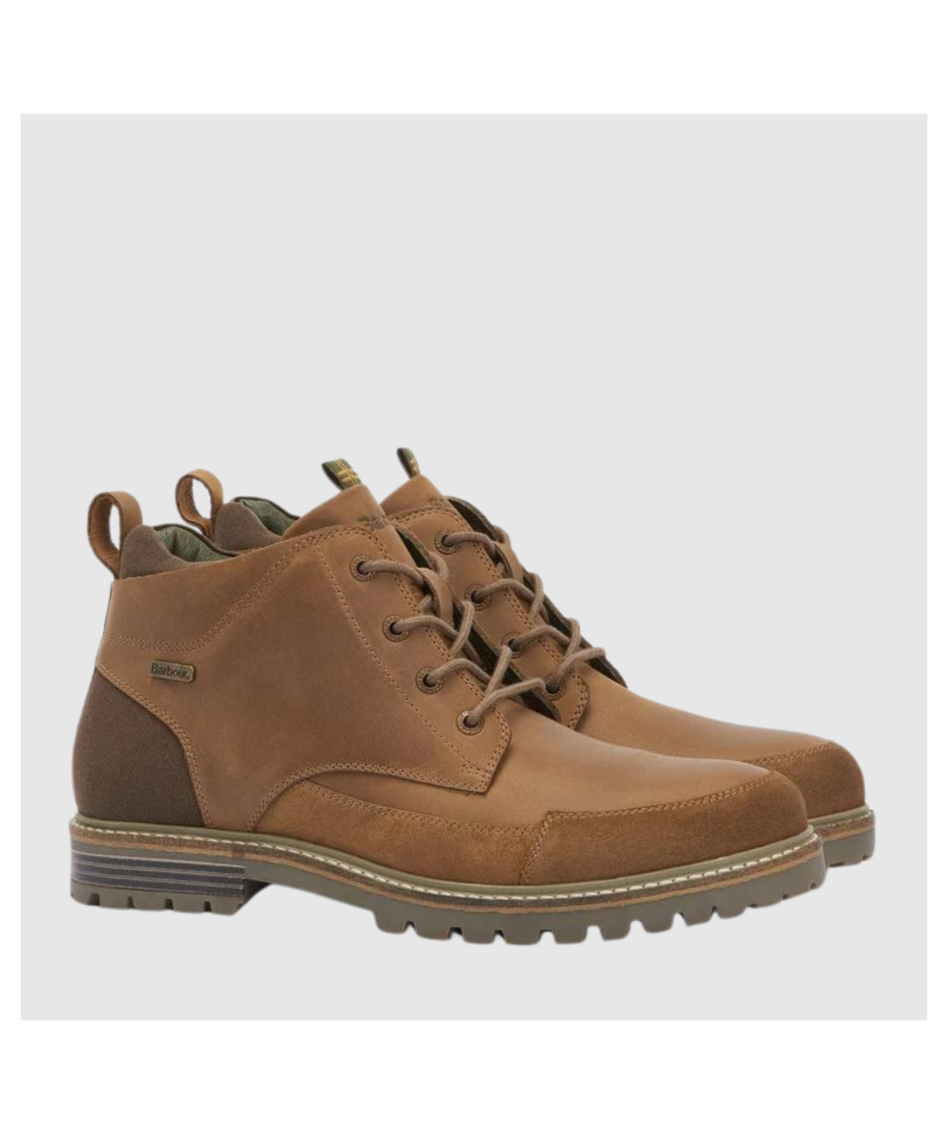 Barbour Men's Quartz Derby Boots | Tan - MFO0774TA72