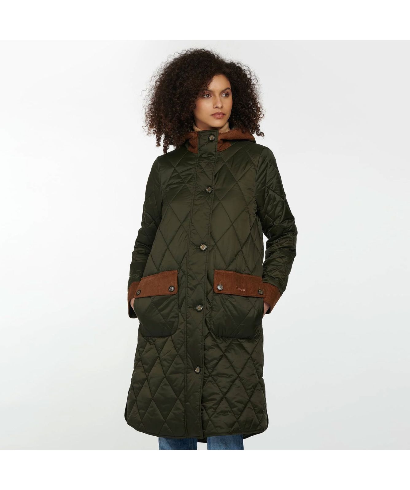 Barbour Mickley Quilted Jacket | Sage
