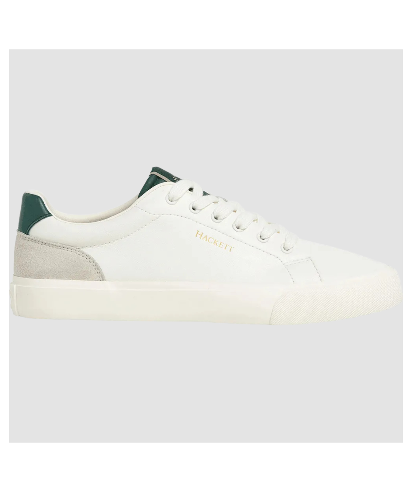 Hackett London Blake Dean Trainers - Off White | Kular Fashion