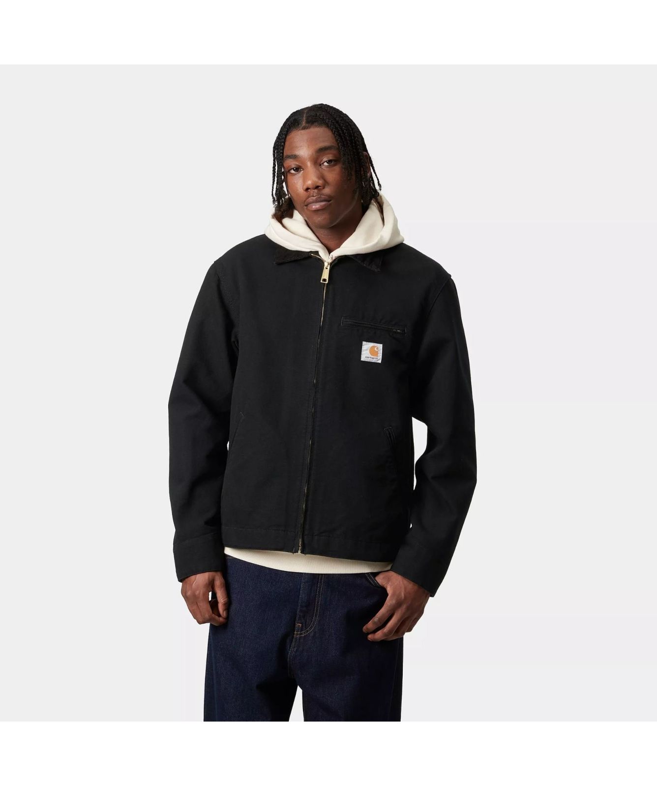 Carhartt WIP Detroit Jacket (Summer) | Black - I033112_00E_02