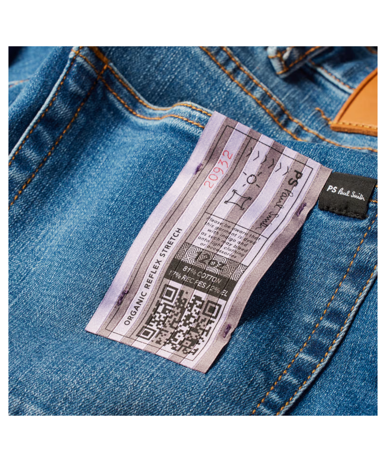 Paul Smith Tapered-Fit 'Organic Reflex Stretch' Jeans | Blue - M2R ...