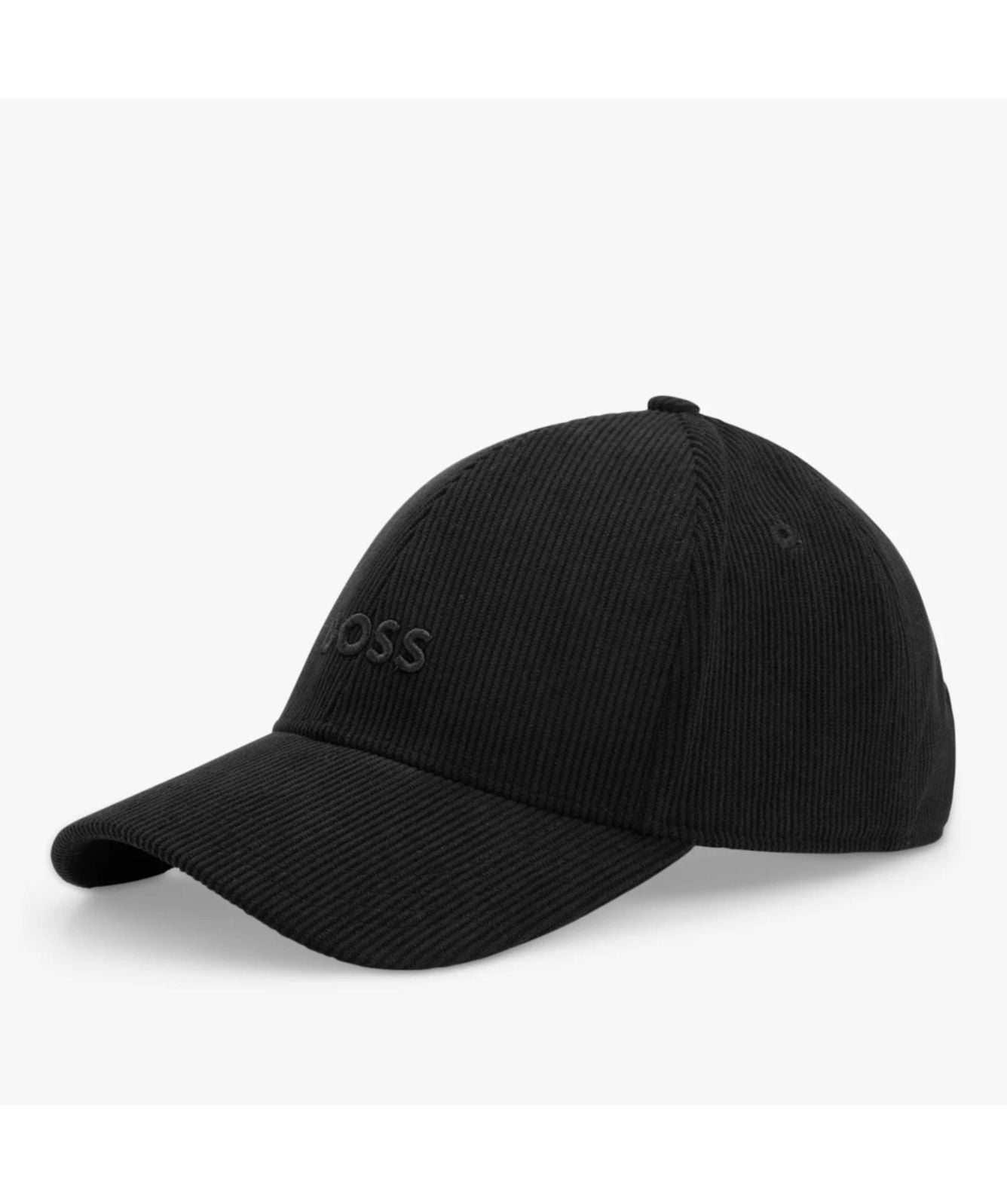 BOSS Derrel Cord Peak Cap | Black - 50524619