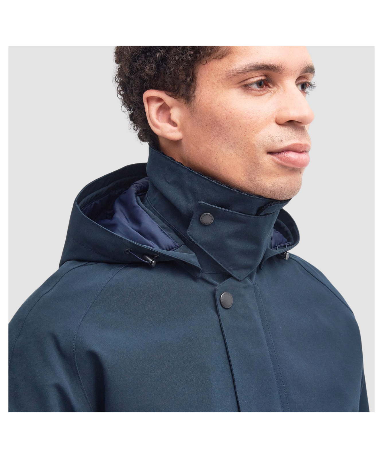 Barbour Winter Ashby Waterproof Jacket | Navy - MWB1001NY51