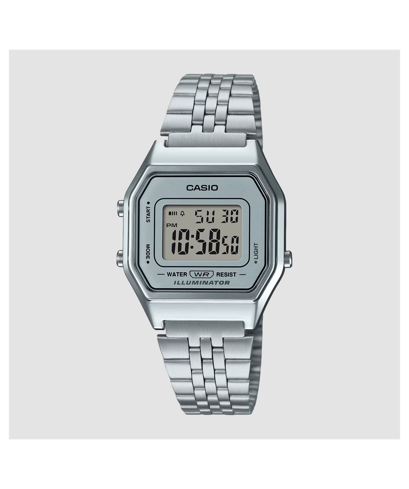 Men's CASIO Digital Watch - Silver | Kular Fashion