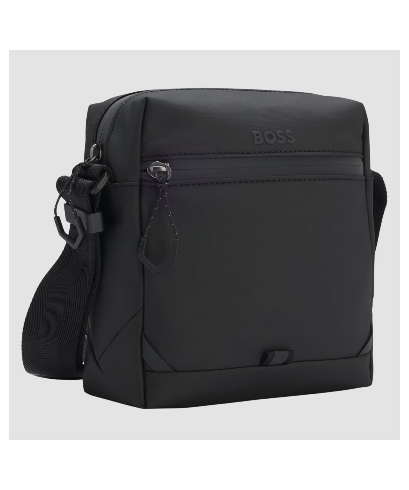 BOSS Reflective Reporter Bag - Black | Kular Fashion