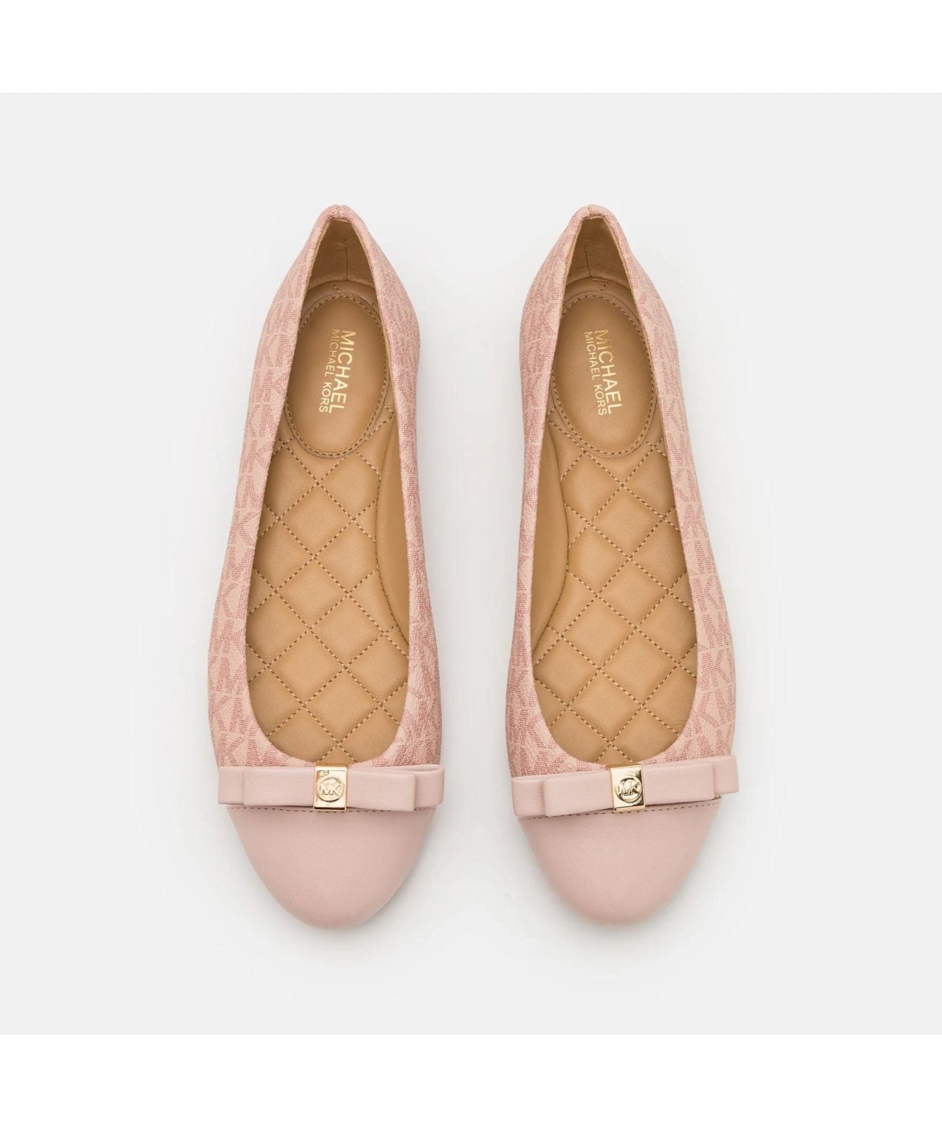 Michael Kors Ladies Andrea Ballet Shoes | pink-40R3ANFP1B-brown