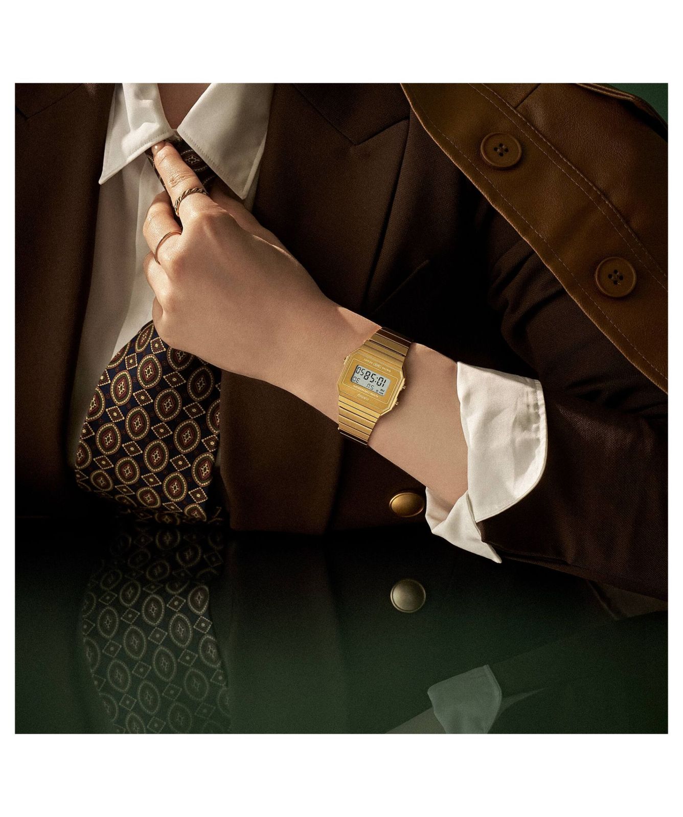 CASIO Digital Watch - Gold | Kular Fashion