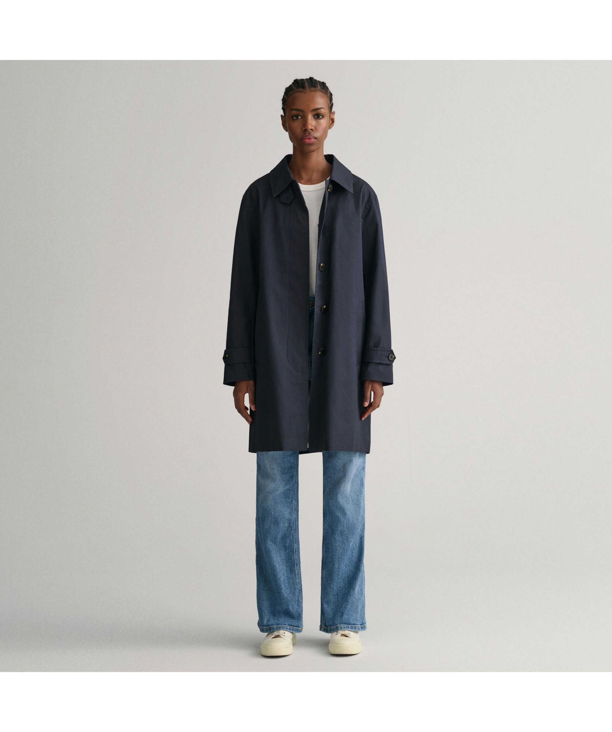 GANT Car Coat Sand, Navy, Rust at kular fashion