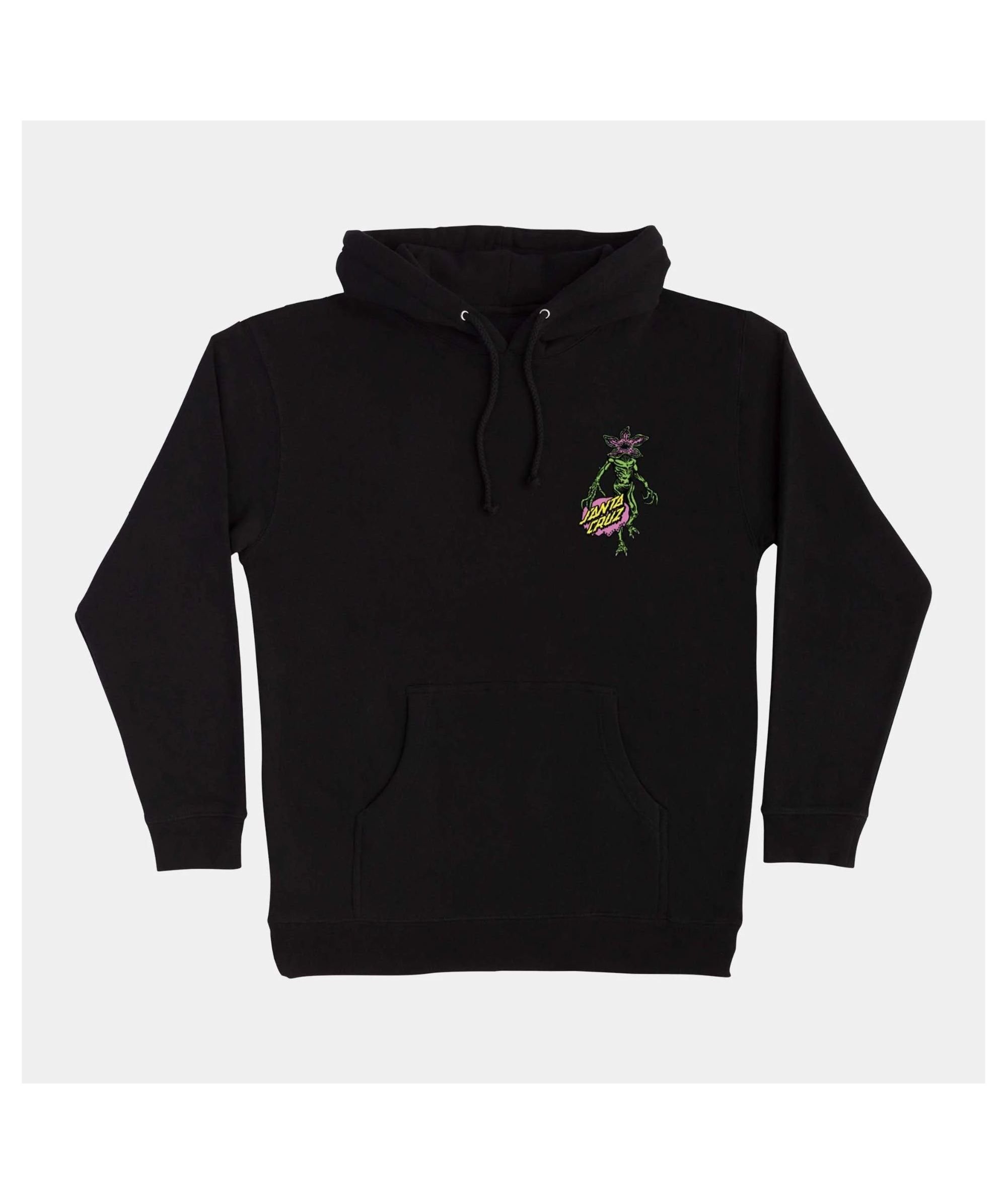 Santa Cruz x Stranger Things Demogorgon Hoodie - Black | Kular Fashion