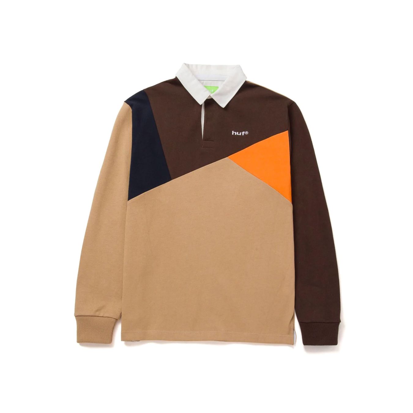 HUF Mixed Up Long Sleeve Knit Polo